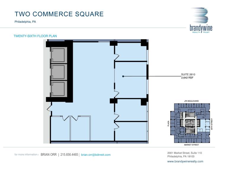 Two Commerce Square | Brandywine Realty Trust
